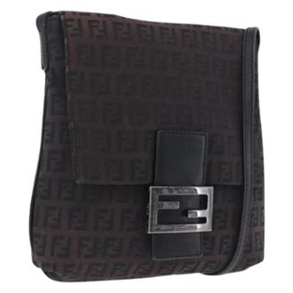Fendi Pre-owned Vintage Zucchino Shoulder Bag - - Pre-owned - Damen - Schwarzk - ONE SIZE