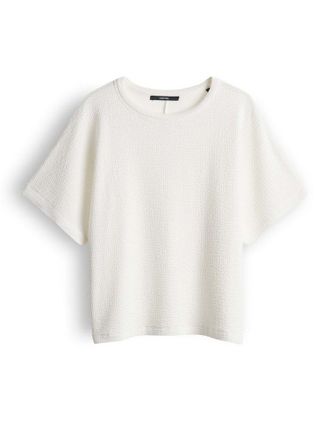 someday Kurzarmshirt Kialu Lockere Passform, leichte Crash-Optik f&uuml;r Alltag und B&uuml;ro