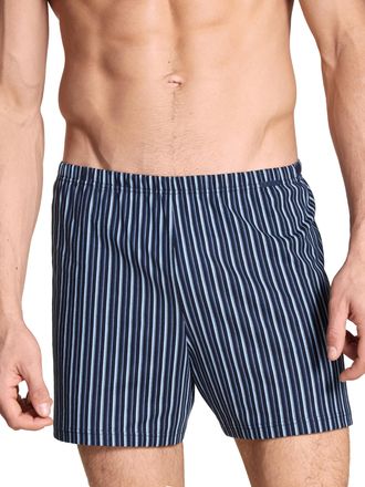 CALIDA Prints Benefit Boxershorts Herren, im Doppelpack, mit &uuml;berzogenem Bund