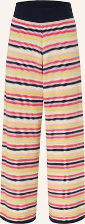 Oh April Oh April Marlenehose Harlee Aus Strick gelb