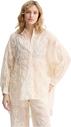 Twinset Damen, Blusen & Hemden, Beige, SGr&ouml;&szlig;e