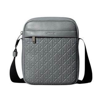 Calvin Klein Homme, Sacs, Gris, Taille: ONE Size Emblem Emboss Reporter