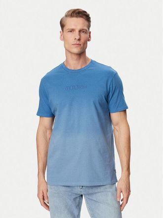 Guess T-Shirt M6GI29 K3258 Blau Regular Fit