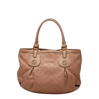 Gucci Pre-owned Vintage Tote Bag - - Pre-owned - Damen - Rosa - ONE SIZE