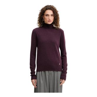 Patrizia Pepe Femme, Pulls, Brun, Taille: 38 FR Dolcevita en Cachemire
