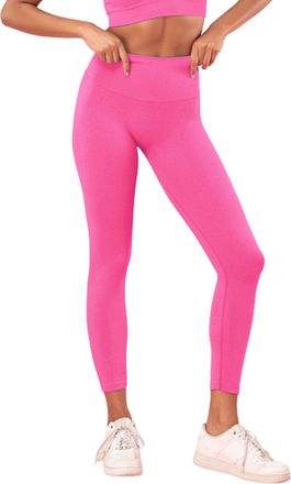 Luigi di Focenza Sportliche Damen-Leggings mit Hoher Taille mit Push Up Effekt aus Weicher und Atmungsaktiver Mikrofaser, Ideal f&uuml;r Sport, Made in Italy
