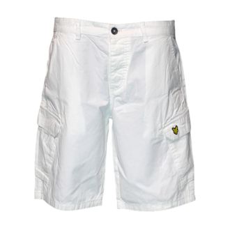Lyle & Scott Cargo Bermuda Shorts - - Shorts - Herren - Wei&szlig; - W38