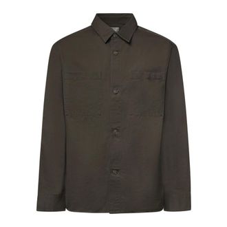 Calvin Klein Herren, Shirts, Braun, LGr&ouml;&szlig;e