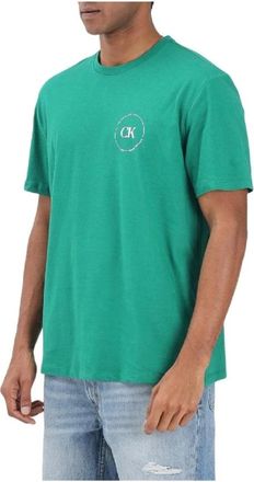 Calvin Klein Homme, Tops, Vert, Taille: 2XL T-Chemises
