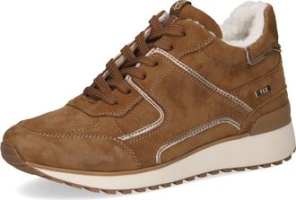 Caprice Damen Sneaker hoch Gef&uuml;ttert Wasserabweisend, Braun (Brown Comb), 38 EU