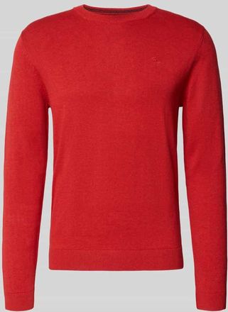 Tom Tailor Regular Fit Strickpullover aus reiner Baumwolle