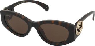 Gucci Sonnenbrille - - Accessories - unisex - Braun - 54 MM