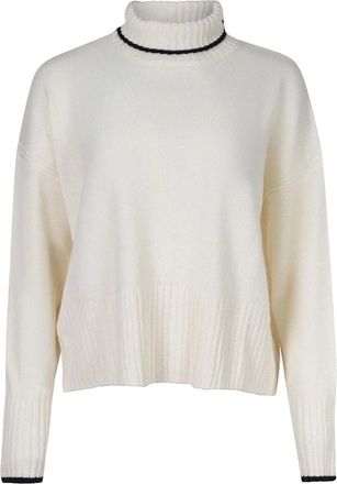 Pinko Pinko, Femme, Pulls, Blanc, Taille: 38 FR Maglia