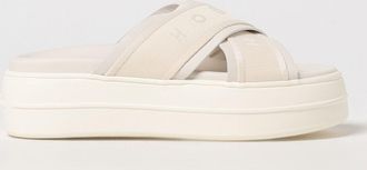 Hogan Sandales &agrave; Talons Femme couleur Blanc
