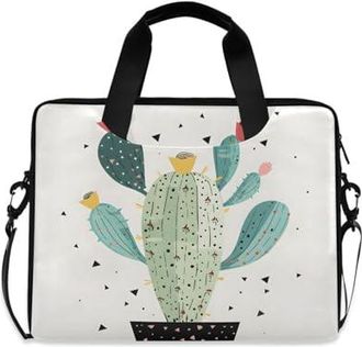 Alaza Sac pour ordinateur portable de 40,6 à 15,6 pouces, motif renard, herbe, lune, sac pour ordinateur portable, sac à bandoulière pour femme, homme, étud