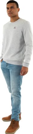 Le Coq Sportif Unisex ESS Crew Sweat N&deg;2 M Pullover, grau, Medium