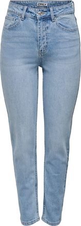 Only Female Straight-Fit Jeans ONLEMILY Hohe Taille Gerade geschnitten Jeans