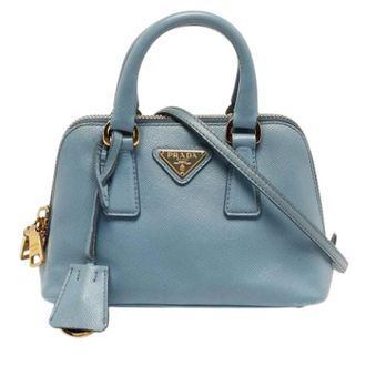 Prada Sac &agrave; main Vintage Pre-owned - Femme - Pre-owned - Bleu - Taille: ONE Size