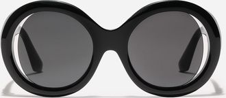 Dolce & Gabbana Sicilian Street Sunglasses - Frau Neuheiten Black Acetat Onesize