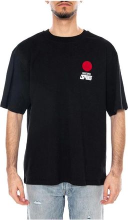 Edwin Homme, Tops, Noir, Taille: L Sun TS SS