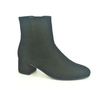 Gabor Schwarzer Wildleder Stiefelette - - Shoes - Damen - Schwarzk - 39 EU