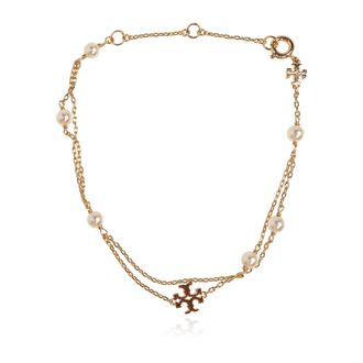 Tory Burch Armband mit Glasperlen - - Accessories - Damen - Gelb - ONE SIZE