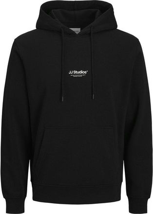 Jack & Jones Plus Size Kapuzensweatshirt JJESOHO SWEAT HOOD NOOS PLS mit Logobranding