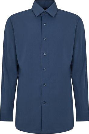 Scotch & Soda Hemd f&uuml;r Herren, Oxford-Stil, Lang&auml;rmlig (Marine)