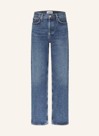 A Gold E Agolde Straight Jeans Arc Jean blau