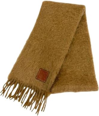 Loewe Pre-owned Stole - Femme - Pre-owned - Brun - Taille: ONE Size