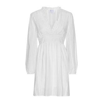 Americandreams Americandreams, Femme, Robes, Blanc, Taille: 40 FR Umi Cotton Short Dress