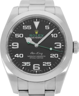 Rolex Uhren - Air-King - Gr. unisize - in Schwarz - f&uuml;r Damen