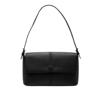 Burberry Sac bandouli&egrave;re en cuir pr&eacute;-poss&eacute;d&eacute; - Femme - Pre-owned - Noir - Taille: ONE Size