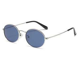 Generic Lunettes de soleil tendance à monture ronde polarisée 2025 pour hommes et femmes vacances en plein air pare-soleil conduite (couleur : B, taille : moy