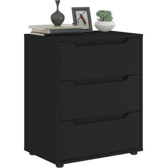 vidaXL Sideboard visnes Schwarz 60x40x73 cm Holzwerkstoff - Vidaxl