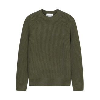 Closed Pull Col Rond C&ocirc;tel&eacute; - Homme - Pulls - Vert - Taille: M