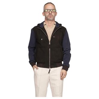 The Jack Leathers Herren, Jacken, Blau, MGr&ouml;&szlig;e