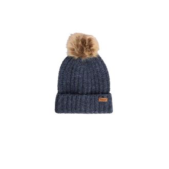 Barbour Saltburn M&uuml;tze & Tartan-Schal Set - - Accessories - Damen - Blau - ONE SIZE