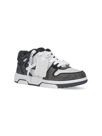 Off-white Mens Sneakers Black Upper: Cow Suede
