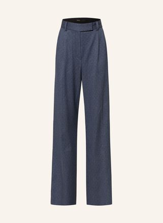 Maje Marlenehose Pernona Mit Schmucksteinen blau