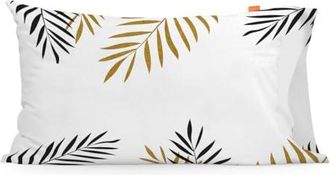 Hf Living Kissenbezug, Weiß, Foliage, Mehrfarbig, 50 x 75 cm, 2 Stück