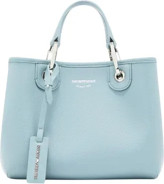 Emporio Armani Femme, Sacs, Bleu, Taille: ONE Size Tote Bag