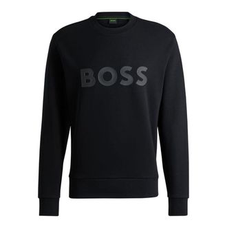 BOSS Herren Salbo Sweatshirt, Black1, XXL EU