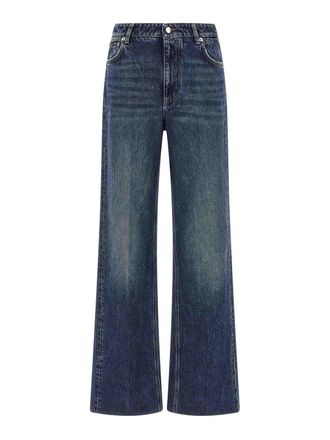 Dolce & Gabbana Jean Droit - Bleu