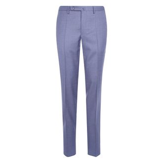 Incotex Homme, Pantalons, Bleu, Taille: S Chino Classique Regular