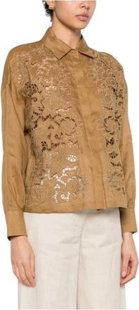 Max Mara Damen, Blusen & Hemden, Gelb, XSGr&ouml;&szlig;e