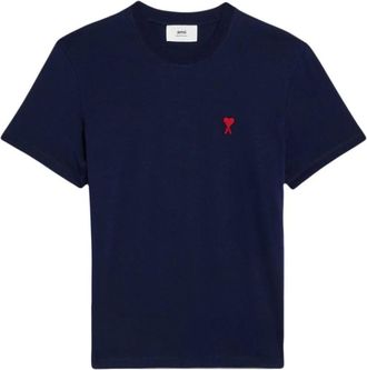 Ami Femme, Tops, Bleu, Taille: 38 FR T-shirt Ami de Coeur