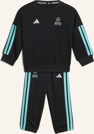 adidas Mercedes-Amg Petronas Formula 1 Team Dna Kids Jogginganzug, Lang&auml;rmlig schwarz