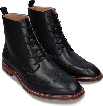 Nae Herren vegan Schn&uuml;rstiefel Chase Black