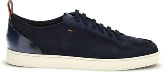 Santoni Homme, Chaussures, Bleu, Taille: 42 EU Montecarlo Baskets